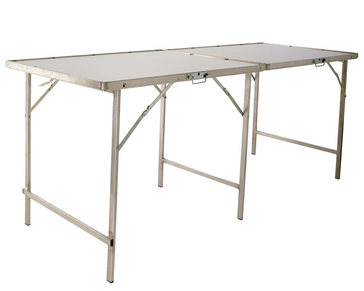 TABLE ALU EN DEUX DECLINABLE